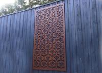 China Chinese Style Metal Wall Sculpture with Rustic Corten Steel Finish - Custom Sizes Available for Outdoor Garden Decoration for sale