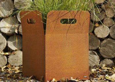 China Custom Corten Steel Planter Box - Weather Resistant Garden Planters with 25-Day Delivery & 20 PC MOQ for sale