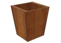 China Custom Size Tapered Square Corten Steel Planter - 25 Day Delivery, 10 PC MOQ for Indoor Outdoor Use for sale