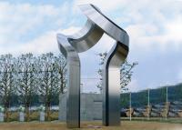 China Modern Large Stainless Steel Sculpture 280cm Outdoor Art Decoration for sale
