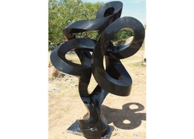 China Anti Corrosion Stainless Steel Abstract Sculpture Outdoor Decoration H160cm Painted for sale