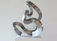 China Modern Decorative Stainless Steel Indoor Sculpture / Customized Sculpture for sale