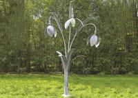 China Stainless Steel Tree Sculpture for Garden Decor Customizable Size Polished Finish for sale