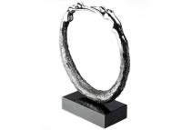 China Customized Abstract Stainless Steel Sculpture 100cm Height Indoor Home Decor WS-ST1142 for sale