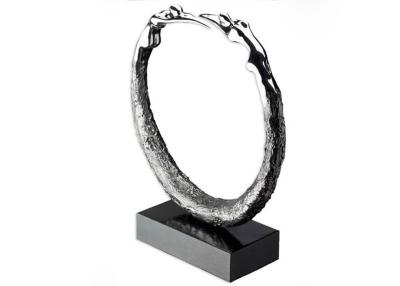 China Customized Abstract Stainless Steel Sculpture 100cm Height Indoor Home Decor WS-ST1142 for sale