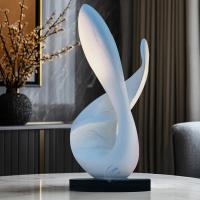 China Handcrafted Fiberglass Sculpture 150cm H Modern Decor Elegant Art for sale