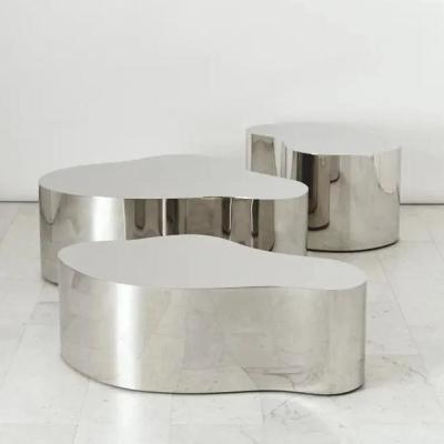 China Stainless Steel Mirror Polished Sculpture Chair for Garden Park Hotel Decoration Custom Size for sale