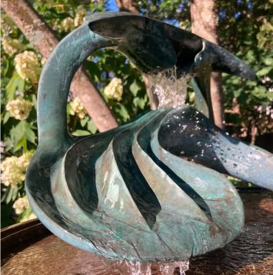 China Custom Outdoor Bronze Garden Water Fountain Sculpture 50 Year Lifespan Corrosion Resistant for sale