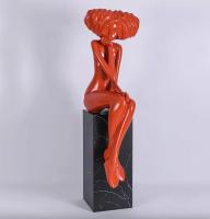 China Custom Life Size Fiberglass Animal Sculpture Forging Casting Corrosion Stable Indoor Outdoor Decoration for sale