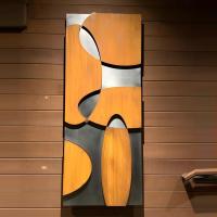 China The Geometric Muse | Artist-Designed Metal Wall Sculpture for sale