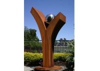 China Outdoor Abstract Corten Steel Sculpture Forging And Casting Technique for sale