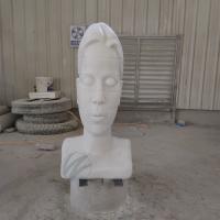 China Custom Outdoor Decoration Marble Stone Figure Sculpture for sale