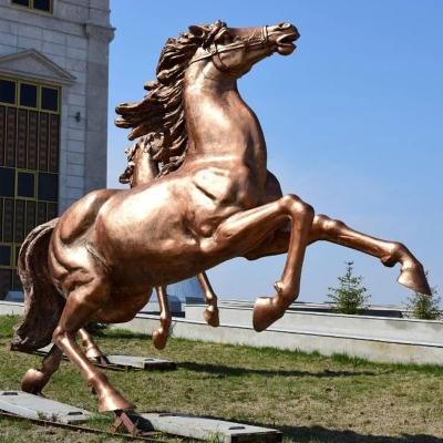 China Monumental Bronze Horse Sculpture Life-Size 160cm H for Estate Garden for sale