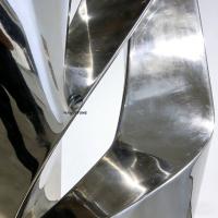 China Custom Stainless Steel Dolphin Sculpture Life Size Polished Finish for Garden Plaza Decoration for sale