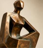 China Custom Bronze Copper Sculpture Statue Outdoor Steel Garden Landscaping 1-2m Height for sale