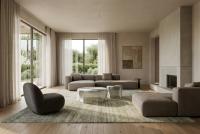 China Modern Irregular Stainless Steel Wire Mesh Coffee Table 55x55x36 cm for Villa Living Room for sale