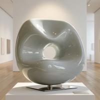 China Modern Abstract Stainless Steel Sculpture 304 316L Custom Color Metal Art for Indoor Outdoor Decor for sale