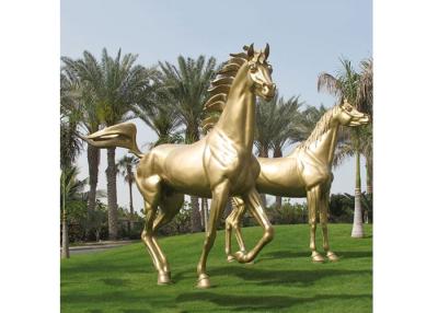China Modern Garden Decoration Bronze Horse Sculpture 200 cm Polished Finish for sale