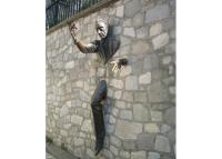 China Art Decoration Bronze Statue Bruno Catalano Sculpture Size Can Be Customized for sale