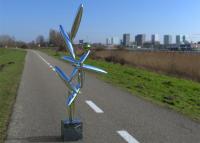 China Polished Stainless Steel Contemporary Art Sculpture Custom Size Interior Decoration for sale