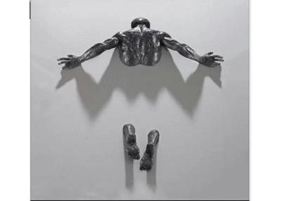China ODM Wall Decoration Bronze Man Sculpture 150cm High for sale