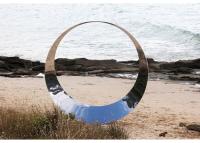 China ODM Mirror Polished Stainless Steel Outdoor Sculpture Custom Size for Landscape for sale