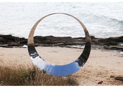 China ODM Mirror Polished Stainless Steel Outdoor Sculpture Custom Size for Landscape for sale