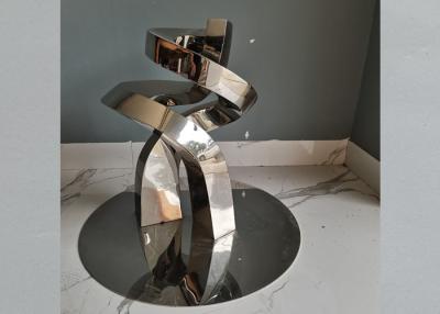 China 51cm Modern Polished Stainless Steel 316 Sculpture Table Decoration Art for sale
