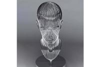 China Matt Finish Stainless Steel Disappearing Sculpture for sale