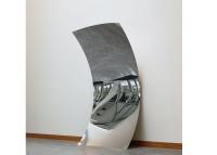 China 120cm High 316 Stainless Steel Mirror Polished Sculpture for Home Decor for sale