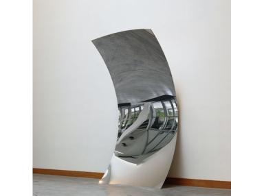China 120cm High 316 Stainless Steel Mirror Polished Sculpture for Home Decor for sale