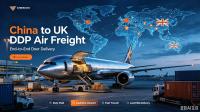 China China to UK DDP Air Freight Door to Door Services with Free Warehousing for International Express for sale