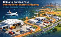 China China to Burkina Faso International Dedicated Line Transportation Service for sale