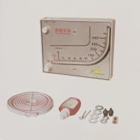 China Analog Air Pressure Differential Meter Red Oil Digital Differential Pressure Meter for sale