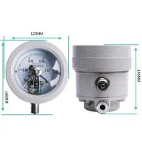 China YTX-100B Electric Contact Pressure Gauge Explosion Proof  With 1.6MPa Switch Signal for sale
