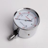 China YE-75 Air Gas Differential Pressure Gauge Differential Pressure Indicator 1/4