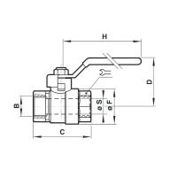 China 615112128  Stainless Steel Ball Valve High Pressure Hydraulic for sale