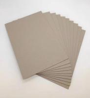 China Factory Supplier New Brand Hard Double Sided Backing Board Model Material Grey Paperboard for sale