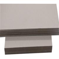 China 1mm 2mm 3mm mm and thickness gsm grey board paper for sale