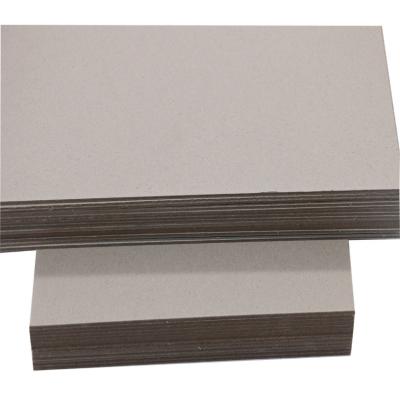 China 1mm 2mm 3mm mm and thickness gsm grey board paper for sale