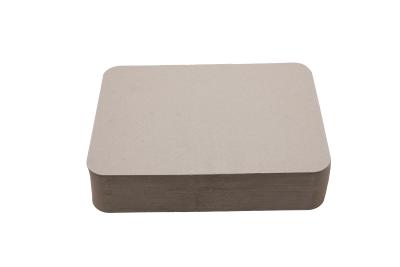 China Paper mill manufacturer 700g 787x1092mm laminated grey chip board for sale