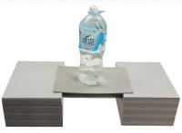 China Paper mill manufacturer 700g 787x1092mm laminated grey chip board for sale