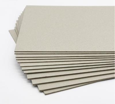 China Press thickness 2mm grey chip board best quality paper board price for sale