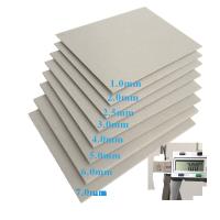 China 1mm,1.5mm,2mm,3mm laminated grey board/grey cardboard/grey chip board for sale