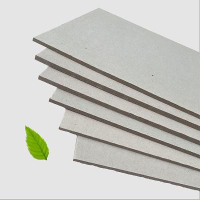 China 2.0mm-5.0mm thickness grey paper hardboard for making furniture liner for sale