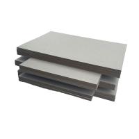 China Thickness 2mm Grey Paper Board Gray Cardboard Sheets 2.5mm Thick Grey Board for sale