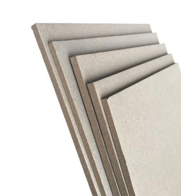 China Custom printed superior quality thick cardboard sheets: Core hard grey paperboard for sale