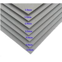 China Custom printed superior quality grey paperboard: Core hard thick cardboard sheets for sale