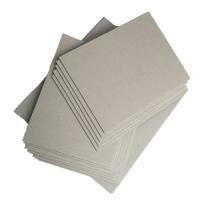 China grey chip board 1mm 2mm Small Size Cutting double side grey paper board Grey Board for sale