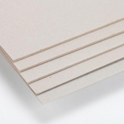 China Gravure Printing Grey Cardboard Sheets Custom Cardboard Paper For Packaging for sale
